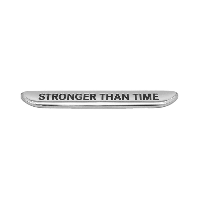 ORIGINAL MERCEDES BENZ "Stronger Than Time" Logo Sticker Abzeichen ...