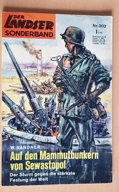 DER LANDSER GROSSBAND Nr. 202 Auf den Mammutbunkern von Sewastopol ...