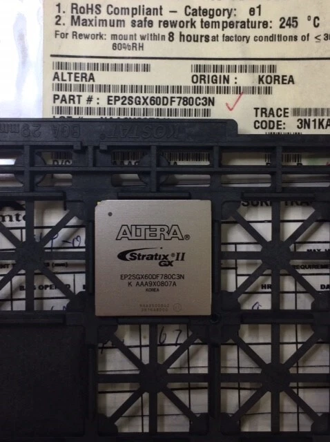 EP2SGX60DF780C3N ALTERA IC Fpga Stratix Gx Fam 60440 Cells 780-Pin Rohs ...