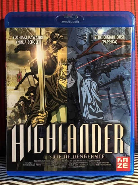 HIGHLANDER: THE SEARCH FOR VENGEANCE *Rare* Blu-ray. ANIMATED FEATURE ...