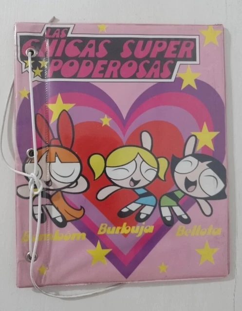 CARTOON NETWORK POWERPUFF GIRLS School Folder Binder Argentina 1998 EUR ...
