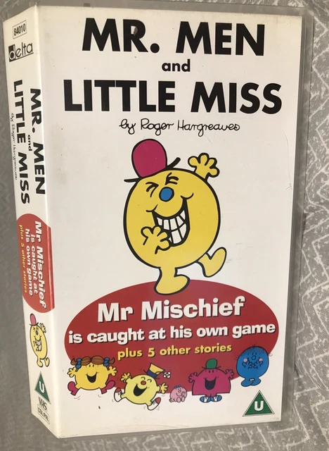 MR MEN AND Little Miss (VHS) Mr Mischief Plus5 more Stories Run Time ...