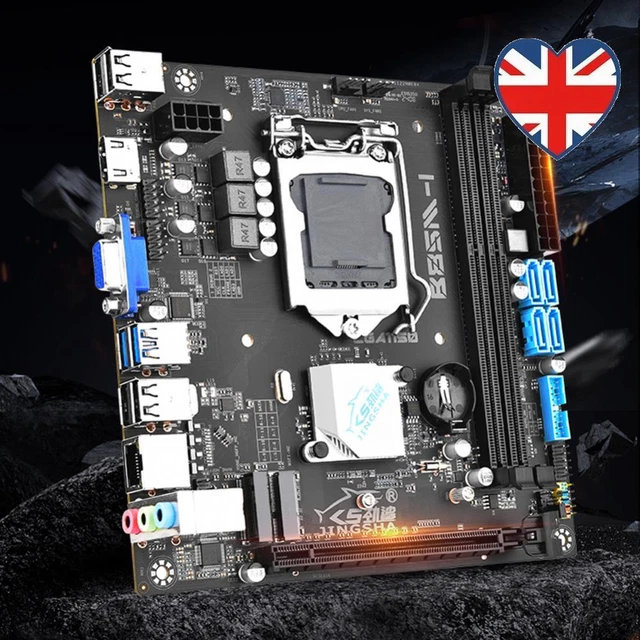 LGA 1150 PLACA Mae Desktop PC Motherboard Support Intel 4th Gen Core I7 I5 I3 £30.83 - PicClick UK