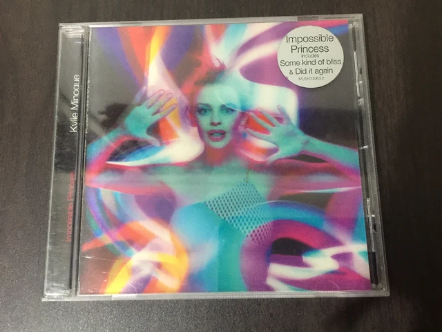 KYLIE MINOGUE IMPOSSIBLE princess holographic cover cd album hype ...
