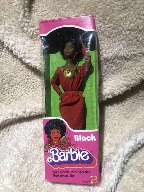 NEW VINTAGE 1979 MATTEL First Black Fashion Model Barbie #1293 She’s ...