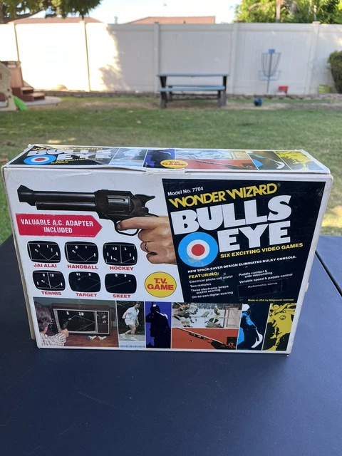 VINTAGE WONDER WIZARD Model 7704 Bulls Eye 6 Videospiele Gebraucht EUR ...