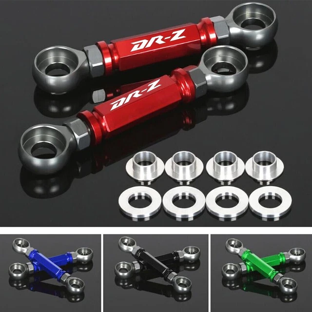 CNC ADJUSTABLE REAR Lowering Drop Link For SUZUKI DRZ400S /SM DR-Z 400E ...