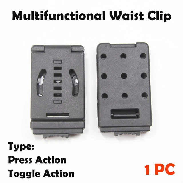MULTIFUNCTIONAL WAIST CLIP Quick Release Sheath Scabbard Clamp Belt ...
