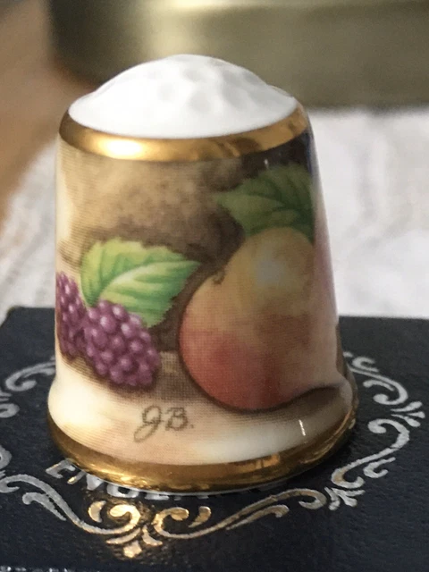 SUTHERLAND FINE BONE China Fingerhut - Stillleben Design EUR 3,56 ...