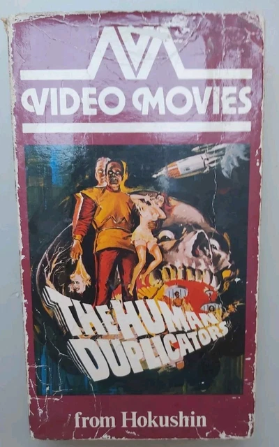 THE HUMAN DUPLICATORS Hokushin Pre Cert Vhs Complete Carton £60.00 ...