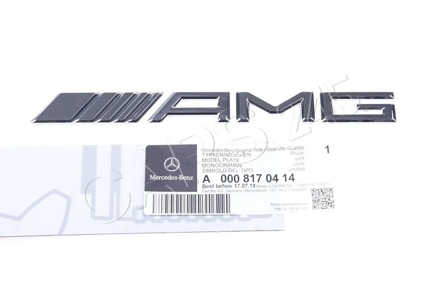 ORIGINAL MERCEDES SLK E CL S 63 Schriftzug Hinten Aufkleber AMG ...