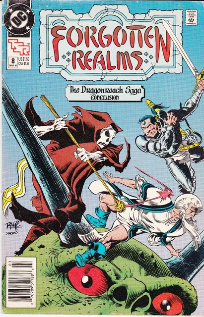 DC COMICS FORGOTTEN Realms #8 March 1990 $2.99 - PicClick CA