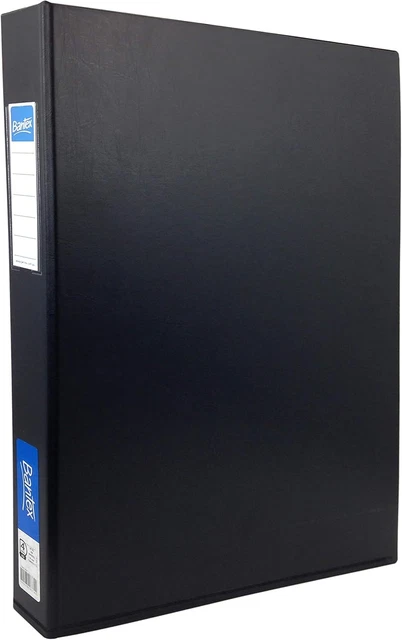 , RING BINDER A3, 4 D-Rings, 38Mm, Upright, Black $41.89 - PicClick AU