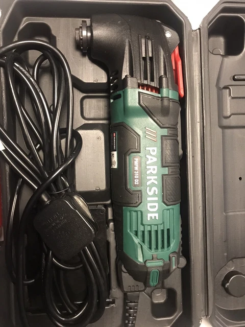 PARKSIDE PMFW310D2 CORDED Oscillating Multi Purpose Tool - PMFW310D2 £ ...
