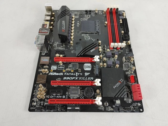 ASROCK FATAL1TY 990FX Killer AMD Socket AM3+ DDR3 Desktop Motherboard £ ...