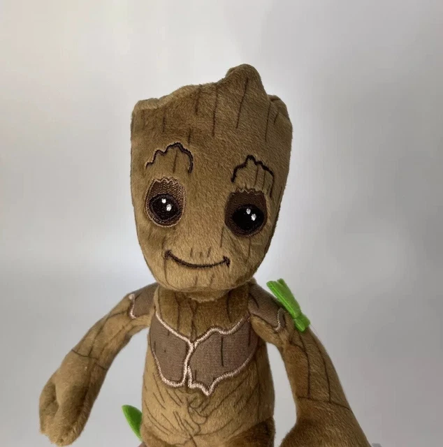DISNEY PARKS MARVEL Baby Groot Plush Doll with TAG ~8.5" Guardians of ...