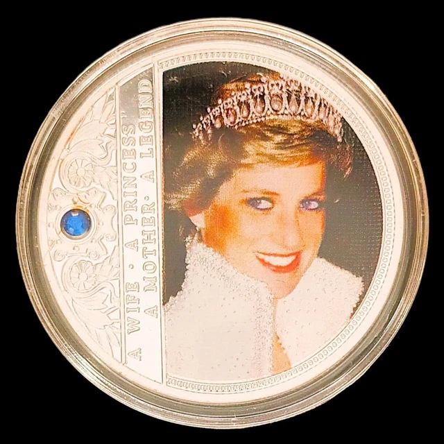 GEDENK-MEDAILLE PRINZESSIN Diana "EINE FRAU, PRINZESSIN, MUTTER UND LEGENDE" EUR 1,99 - PicClick DE