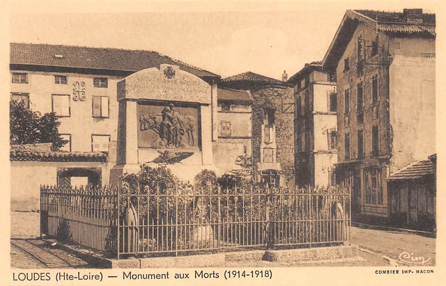 43-LOUDES-MONUMENT AUX MORTS-N 6006-B/0037 EUR 10,90 - PicClick FR