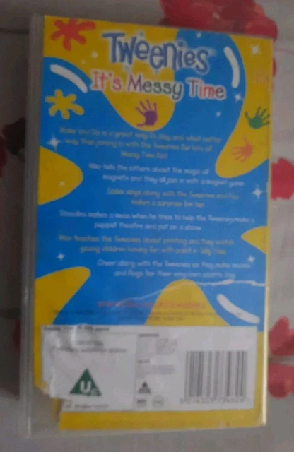 TWEENIES - IT'S Messy Time (VHS, 2002) £5.00 - PicClick UK