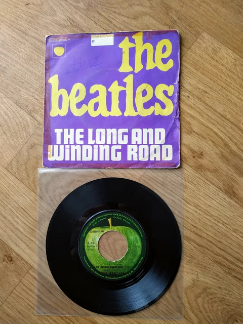 BEATLES THE LONG And Winding Road Label: Apple Records – 2C 006-04514 M ...