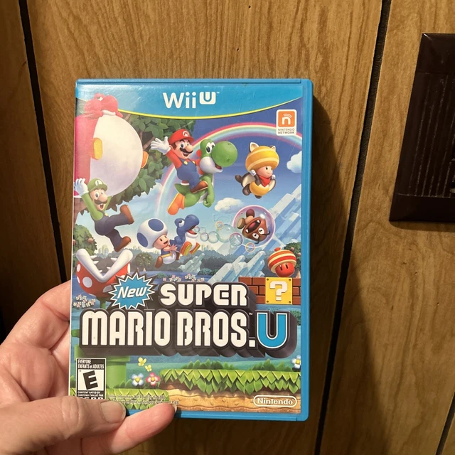 NEW SUPER MARIO Bros. U (Nintendo Wii U, 2012) Complete with Manual CIB ...