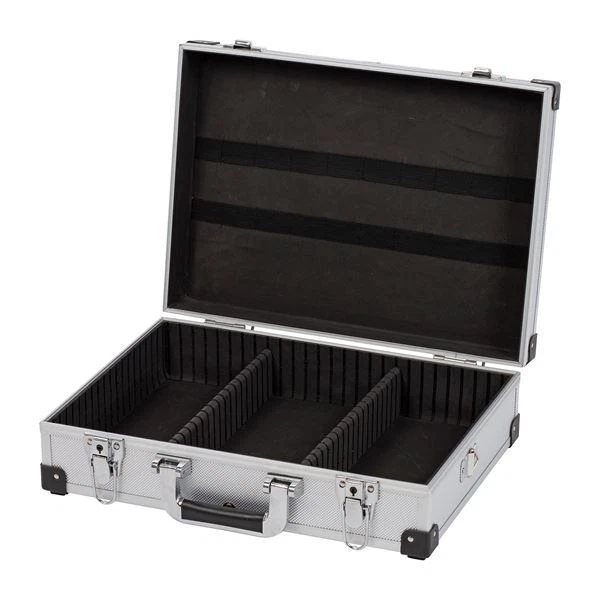 FLIGHT CASE TOOLBOX Tool Case Movable Dividers Storage Box Heavy Duty ...