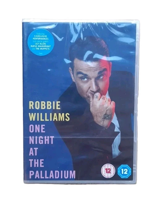 ROBBIE WILLIAMS DVD - One Night at the Palladium Music - New & Sealed ...