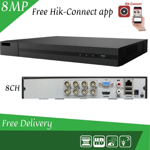 SMART CCTV DVR Recorder 8 16 Channel FULLHD 5MP 1080P Video HD VGA HDMI ...