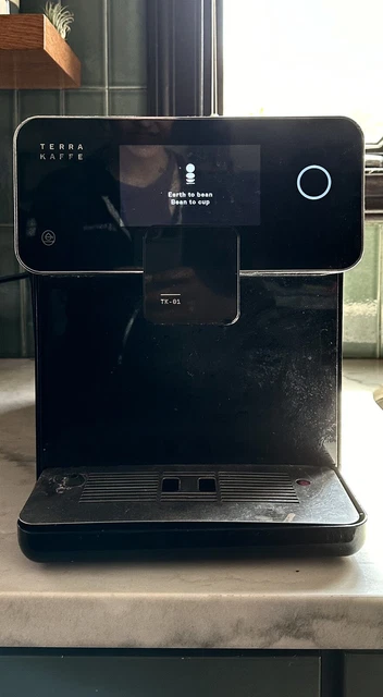 TERRA KAFFE TK-01 Espresso Machine Black Working Computer + All Parts ...