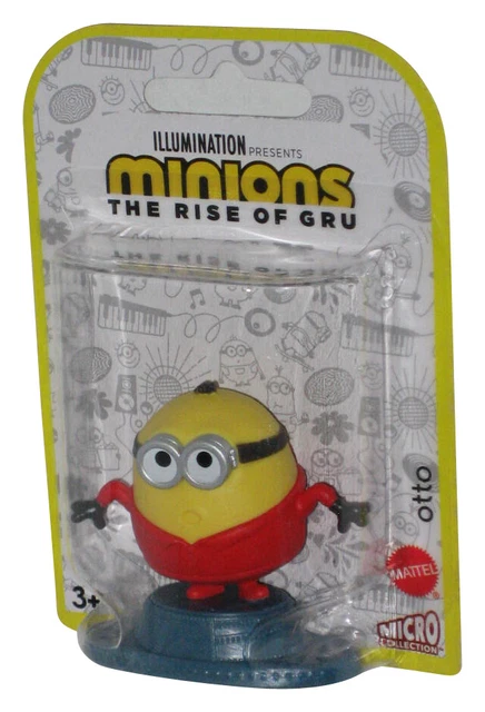LES MINIONS THE Rise De Gru (2021) Micro Collection Otto Mini Figurines ...