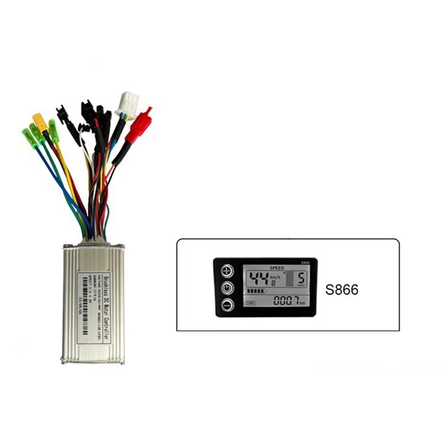 DESIGN MODERNO 24/36/48V per controller ebike scooter elettrico con display S866 EUR 72,33 ...
