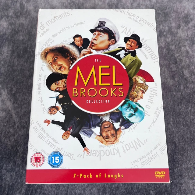 THE MEL BROOKS Collection DVD Box Set - 7 Classic Films Pack Of Laughs ...