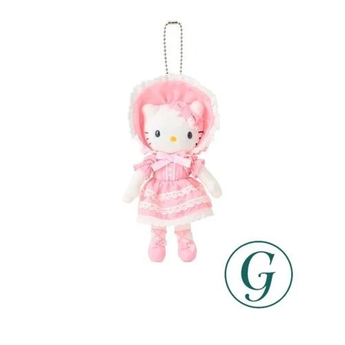SANRIO HELLO KITTY Mascot Holder Sanrio Closet Collection Ages 6 and Up ...