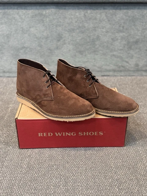 MENS RED WING Shoes Style #3315 Weekender Chocolate Size 9.5D £149.20 ...