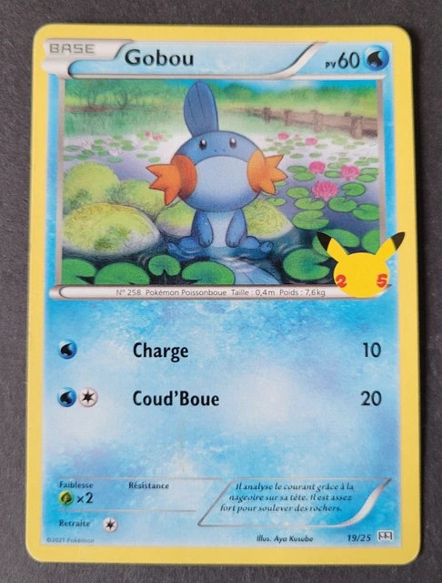 CARTE POKÉMON N°19/25 Gobou - Promo McDonald's 2021 - VF EUR 1,00 - PicClick FR