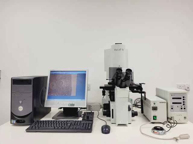 OLYMPUS IX50/ARCTURUS LCM2106 PixCell 2E Microdissection Microscope ...