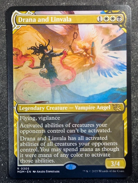 DRANA AND LINVALA - Showcase - March of the Machine (MTG) £8.95 ...