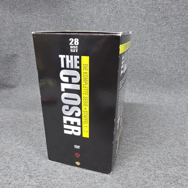 THE CLOSER COMPLETE Series Seasons 1-7 DVD Box Set german box language ...