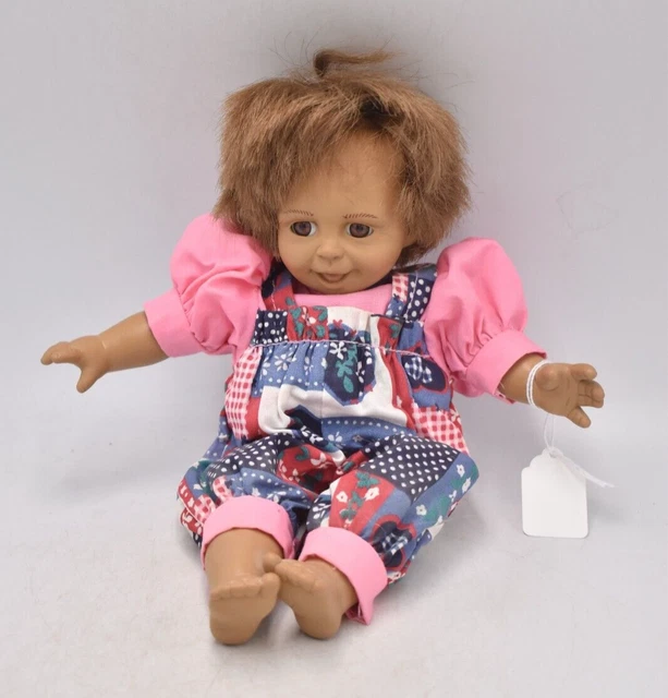 VINTAGE EXPRESSIONS DOLL Little Girl Character Cheeky Hard Plastic ...