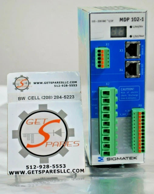 MDP 102-1 / Power Module Mpd, 1 Or 3X115V, 1X230V, 7.0A, 45-65Hz ...