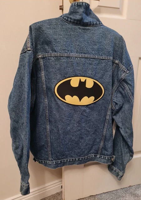 BATMAN JEAN JACKET denim wb Warner bros studio store £99.99 - PicClick UK