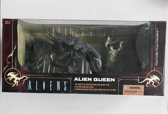 MCFARLANE ALIEN QUEEN Deluxe Figure Movie Maniacs 6 Xenomorph Sealed ...