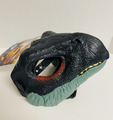JURASSIC WORLD DOMINION Therizinosaurus Dinosaur Mask with Opening Jaw ...
