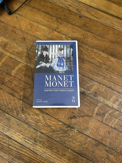 VHS MANET MONET and the Gare Saint-Lazare by Danielle Jaeggi Rare find ...