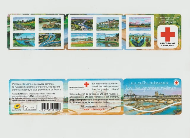 FRANCE 2013 CARNET non plié Croix Rouge Y T n° BC837 Les petits ...