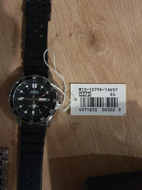 CASIO MEN'S WATCH MTD1079D super illuminator £59.00 - PicClick UK