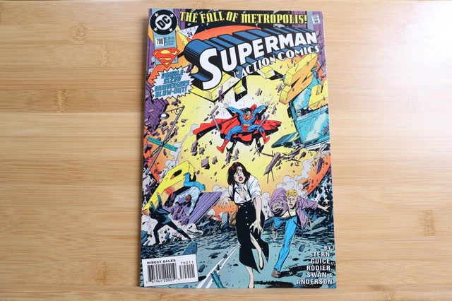 DC COMICS SUPERMAN in Action The Fall of Metropolis comme neuf - 1994 ...
