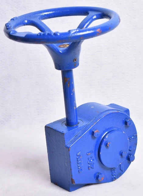 KEYSTONE VALVE BUTTERFLY Valve Control Wheel & Gearbox 24:1 Ratio $89. ...