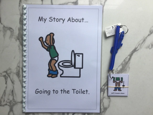 PECS/BOARDMAKER TOILET TRAINING Social Story & Schedule for autism/ASD ...
