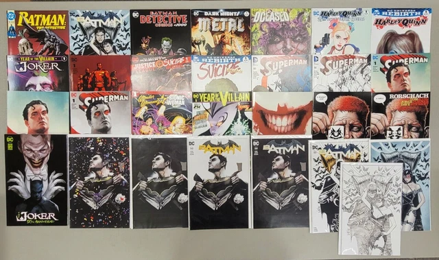 LOT OF 29 DC Comics Limited Edition Variants Jetpack Comics Forbidden ...